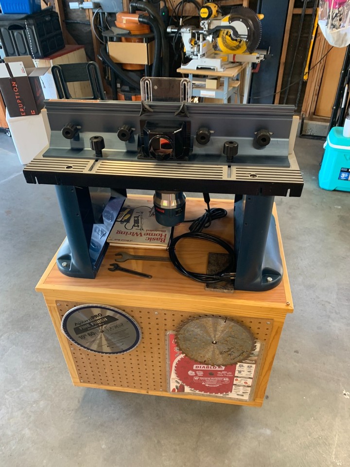 Bosch router table ra1181 and Bosch router Gkf125CE | eBay