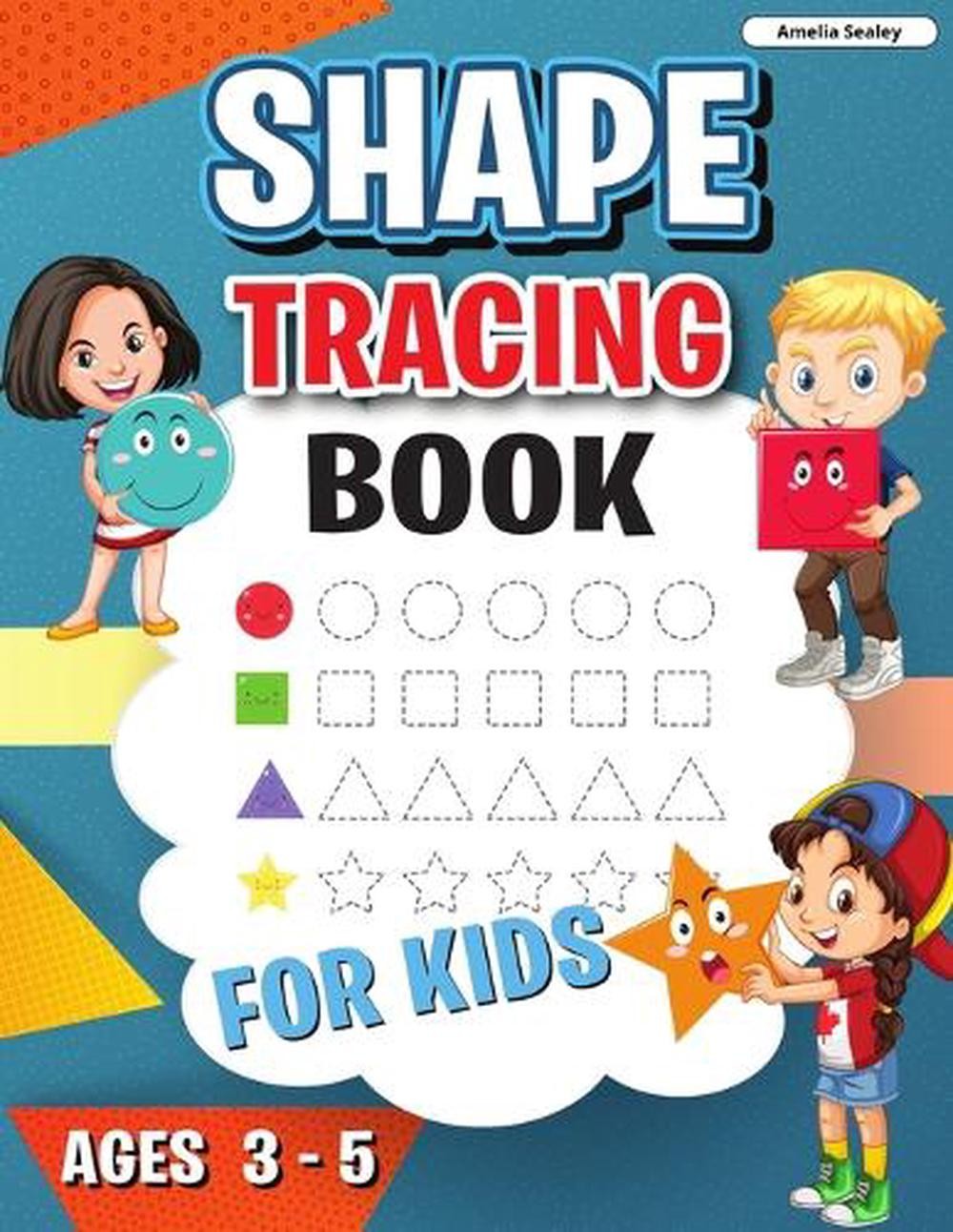 Shape Tracing Book: Shape Tracing Book for Preschoolers, Homeschool ...