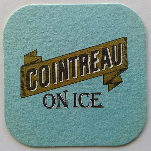 Cointreau On Ice Coaster (B331-11) | eBay Australia