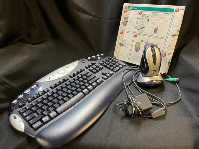 Logitech MX Duo Wireless Bluetooth Cordless Elite Keyboard and Mx700 ...