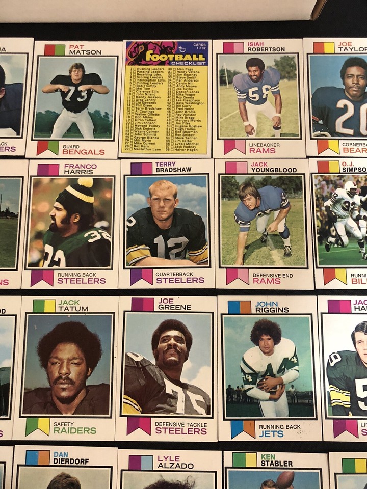 1973 Topps Football Complete Set 528 Cards Mint Beautiful High Grade | eBay