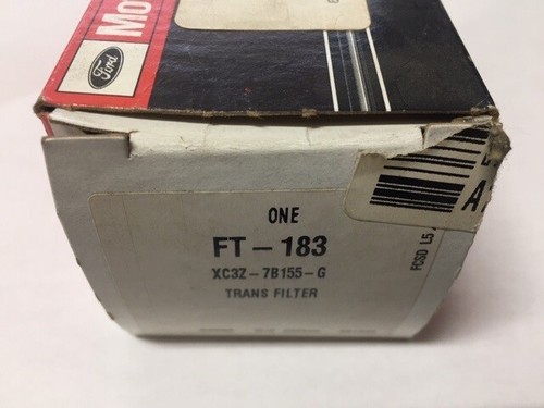 Auto Trans Filter Kit Motorcraft FT-183 | eBay