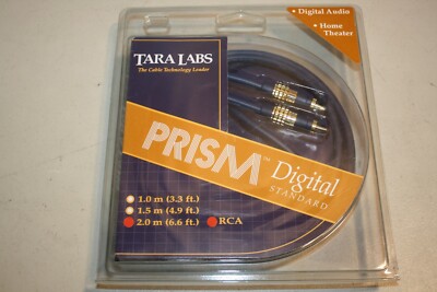 Tara Labs Prism Digital Standard cable 2 meter RCA NEW! | eBay