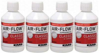 AIR FLOW CLASSIC COMFORT CHERRY 4x300gr EMS. DENTAL PROPHY POWDER 40µm ...