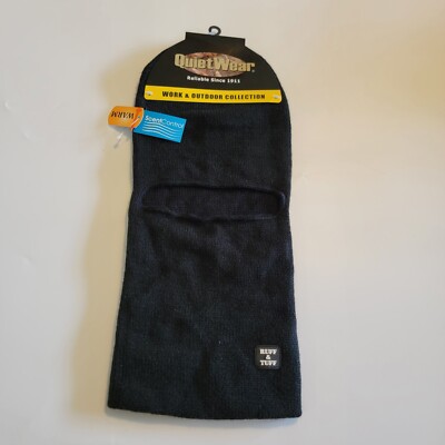NWT Muk Luks Full Face Hat Quiet Wear Ruff Tuff Mask Hunting Cold ...