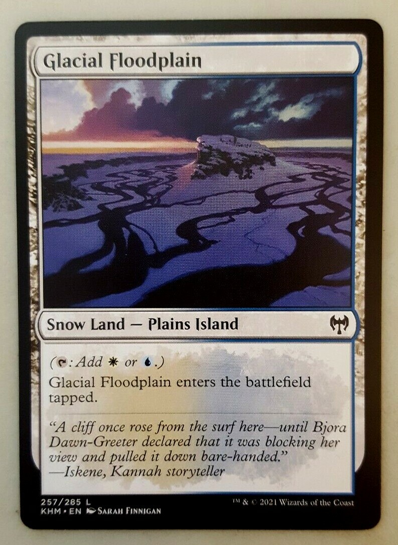 1x Glacial Floodplain Kaldheim MTG Magic the Gathering NM | eBay