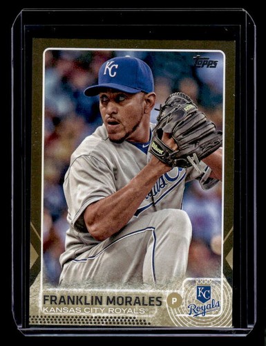 2015 Topps Update Franklin Morales Gold /2015 #US217 | eBay