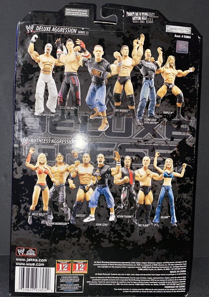 Wwe Deluxe Aggression Rey Mysterio JAKKS PACIFIC Figure AUTOGRAPHED NEW ...