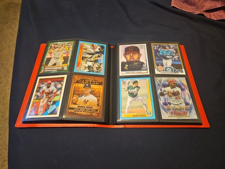 Small Random Binder Of Baseball Cards | eBay