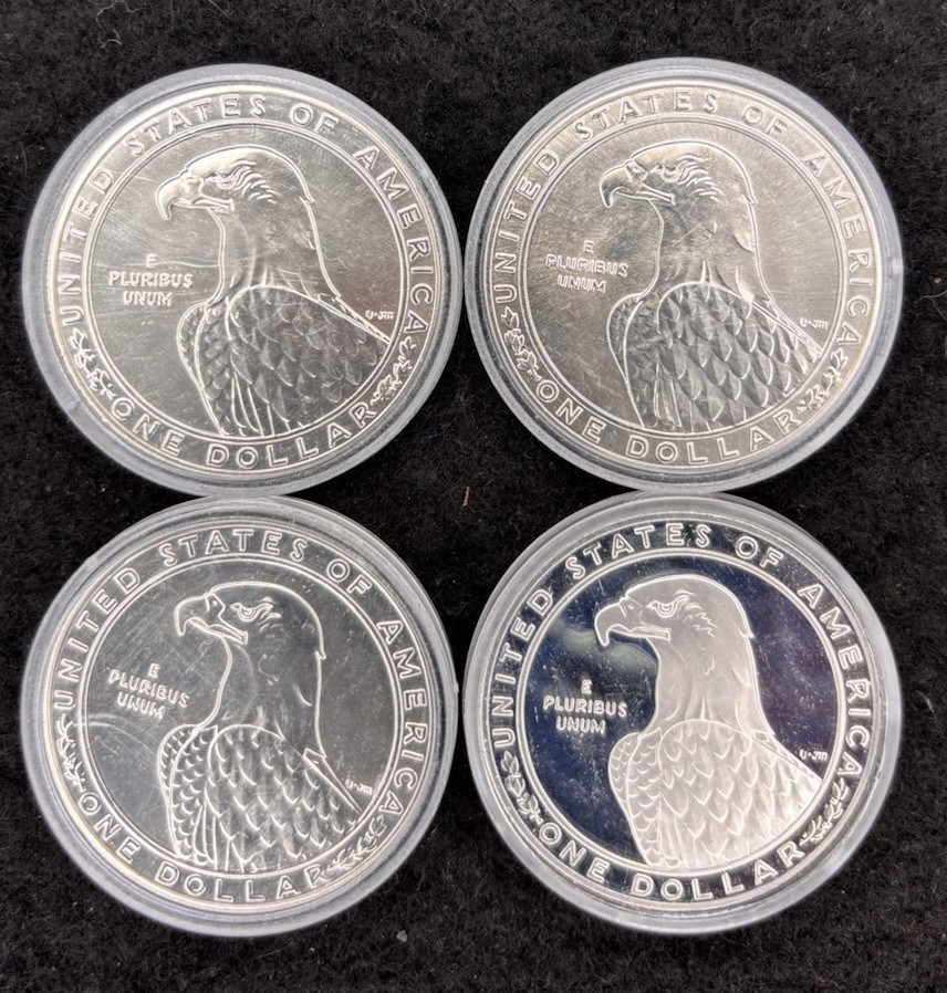 1983 Olympic Silver Dollar Proof Lot Of 4 Coins Uncirculated | eBay