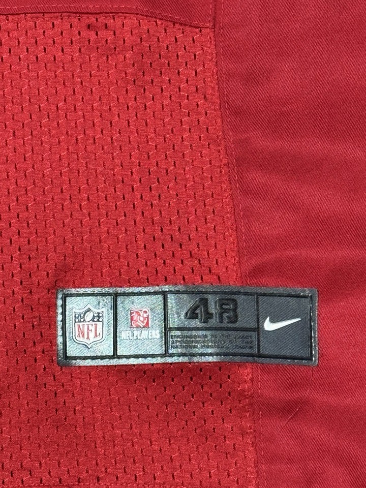 Nike New England Patriots Dont'a Hightower RED On Football Jersey 48 XL ...