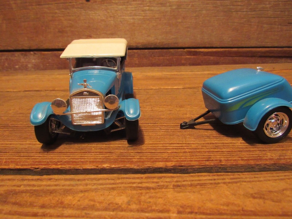 Vintage Custom HOT ROD RAT ROD Built Plastic Model Kit JUNKYARD PARTS ...