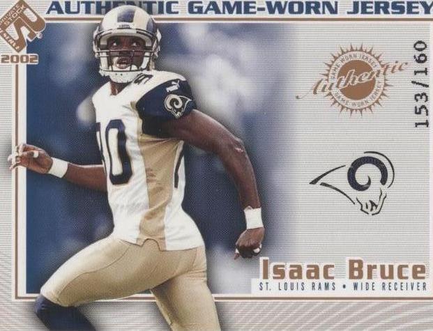 2002 Pacific Private Stock Reserve - Authentic Game-Worn Jersey Isaac ...