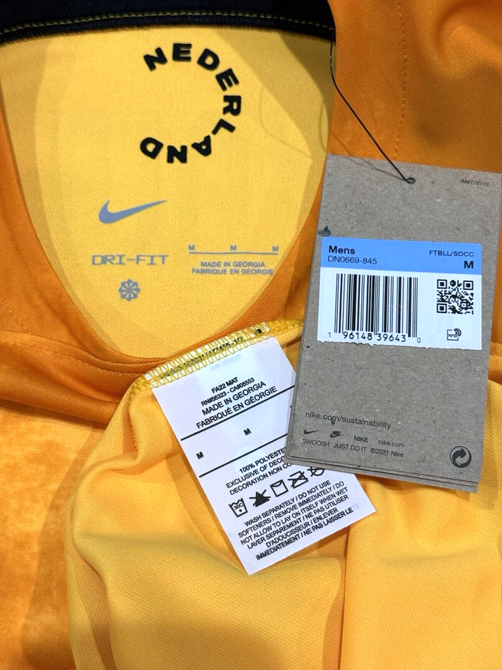 2022/23 Netherlands Home Jersey #25 Xavi Simons Medium Long Sleeve ...