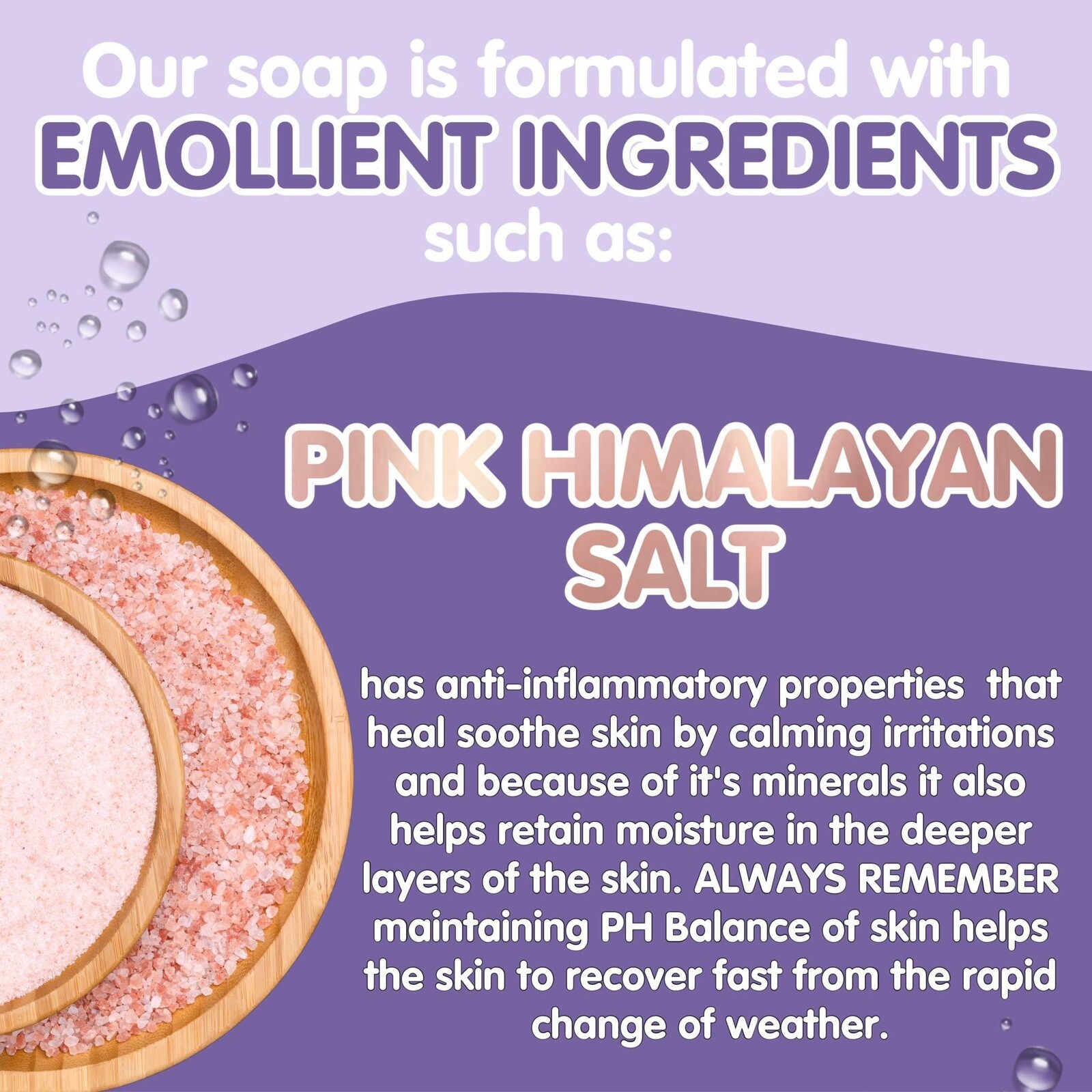 (3bars) Himalayan Salt Soap By Bella Amore | eBay