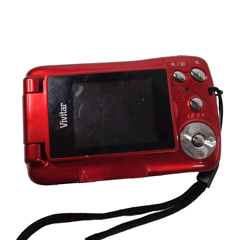 Vivitar ViviCam X014N 10.1MP Digital Camera - Red | eBay