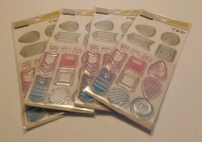 Planner Accessories Clear Stamp & Die Set by Recollections 501842 NEW ...