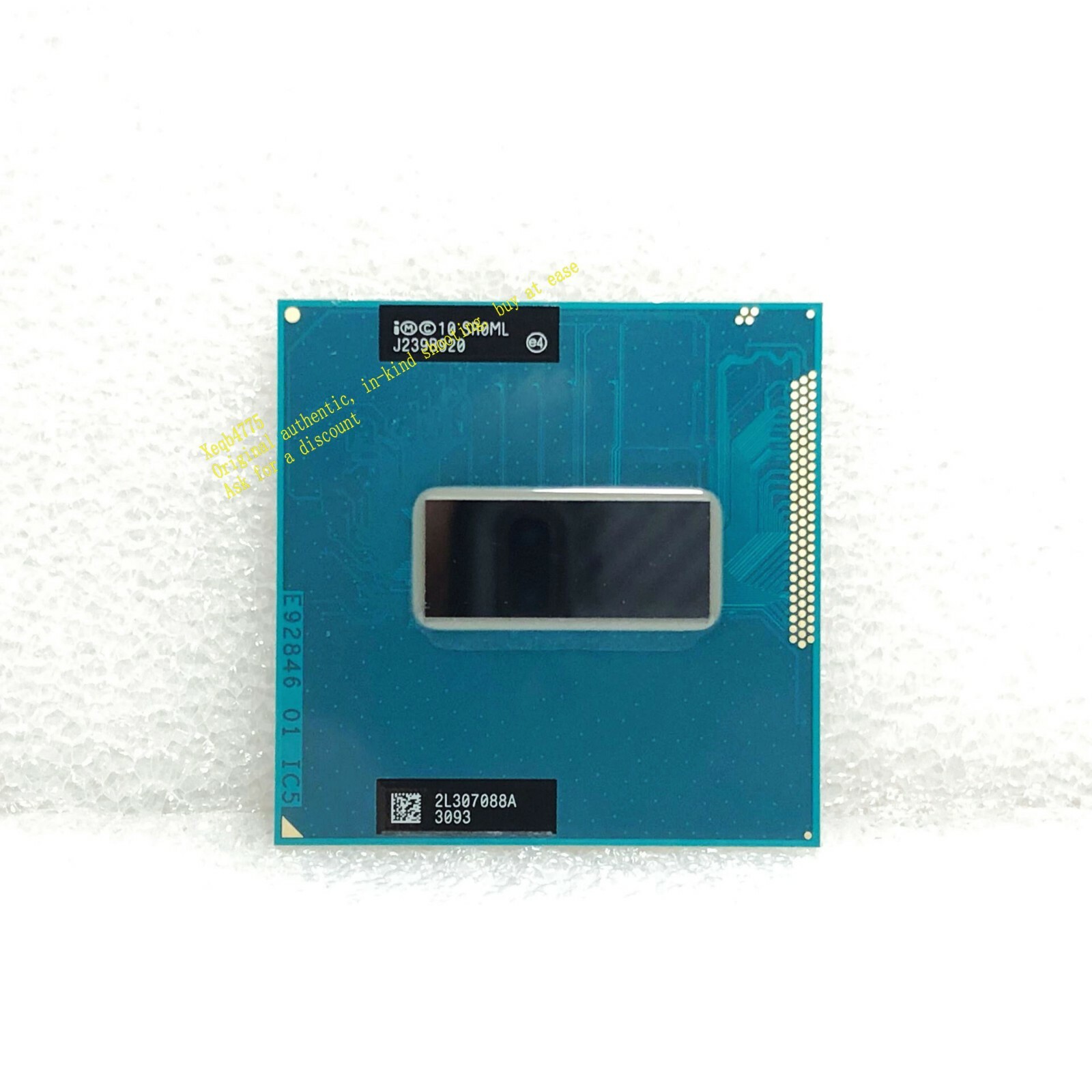 Intel Core i7 3720QM 2.6-3.6GHz Quad-Core 6M (SR0ML) Notebook Processor ...