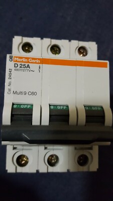 MERLIN GERIN 24542 D25A MULTI9 C60 240V CIRCUIT BREAKER used | eBay