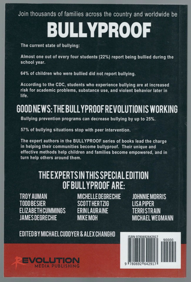 Bullyproof: Unleash the Hero Inside Your Kid, Special Edition ATA | eBay
