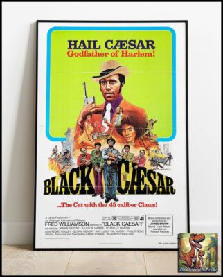Black Caesar Repro Movie Poster : 36"x24" | eBay UK