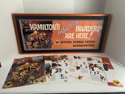 1964 HORRIBLE HAMILTON'S INVADERS POSTER AND MARKETING LITERATURE ...
