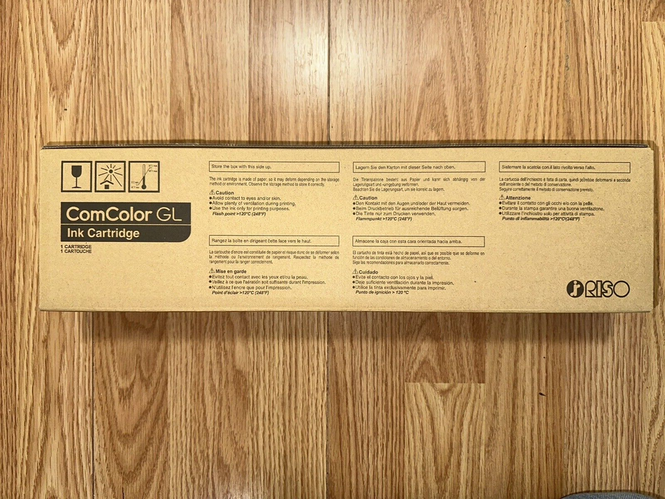 ComColor GL Ink Black Genuine S-8446UA for Riso Comcolor GL 9730 / 7430 ...