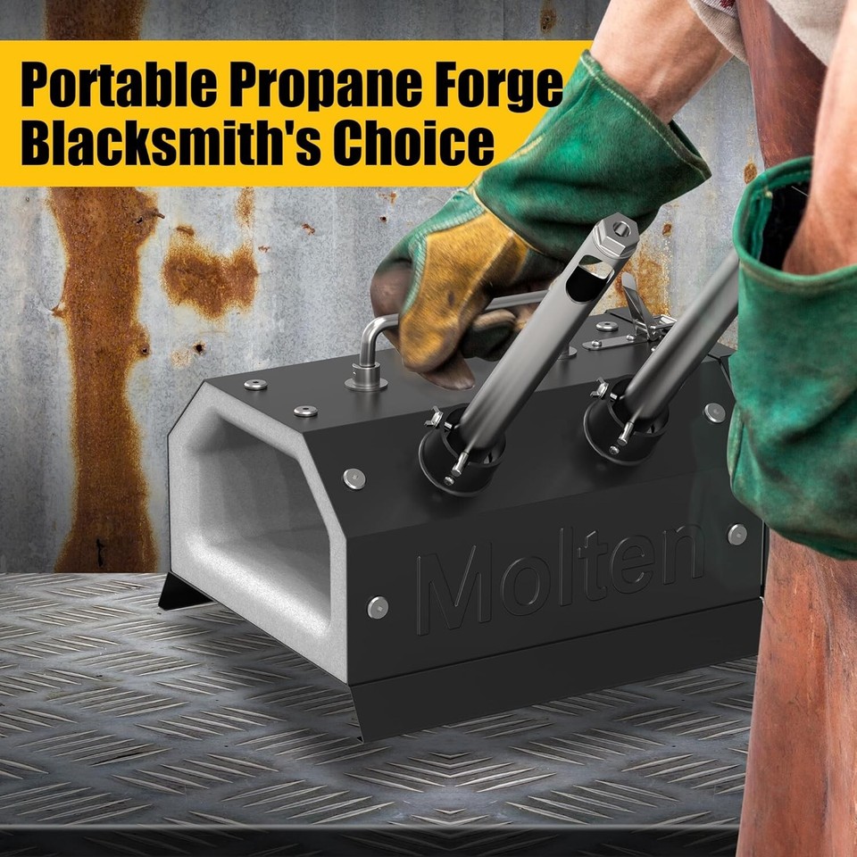 Double Burner Propane Forge for Home＆Professional, Gas Forge-Efficient ...