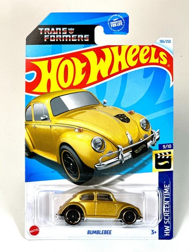 Hot Wheels Transformers BUMBLEBEE Gold #186 Mainline 2024 | eBay