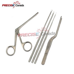 5-PIECES HARTMAN ALLIGATOR FORCEPS3.5" EAR LOOPS NASAL SURGICAL ENT ...