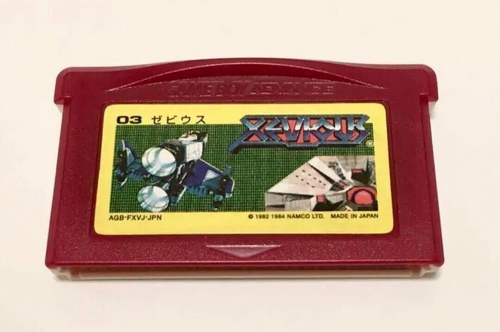 Xevious Famicom Mini Nintendo Game Boy Advance GBA Japanese ver Tested ...