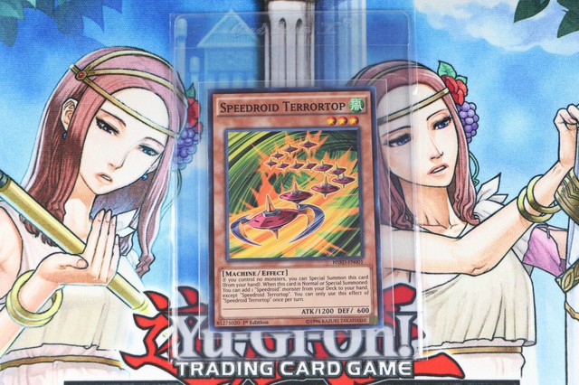 Yugioh Speedroid Terrortop HSRD-EN001 1st Ed Super Rare | eBay