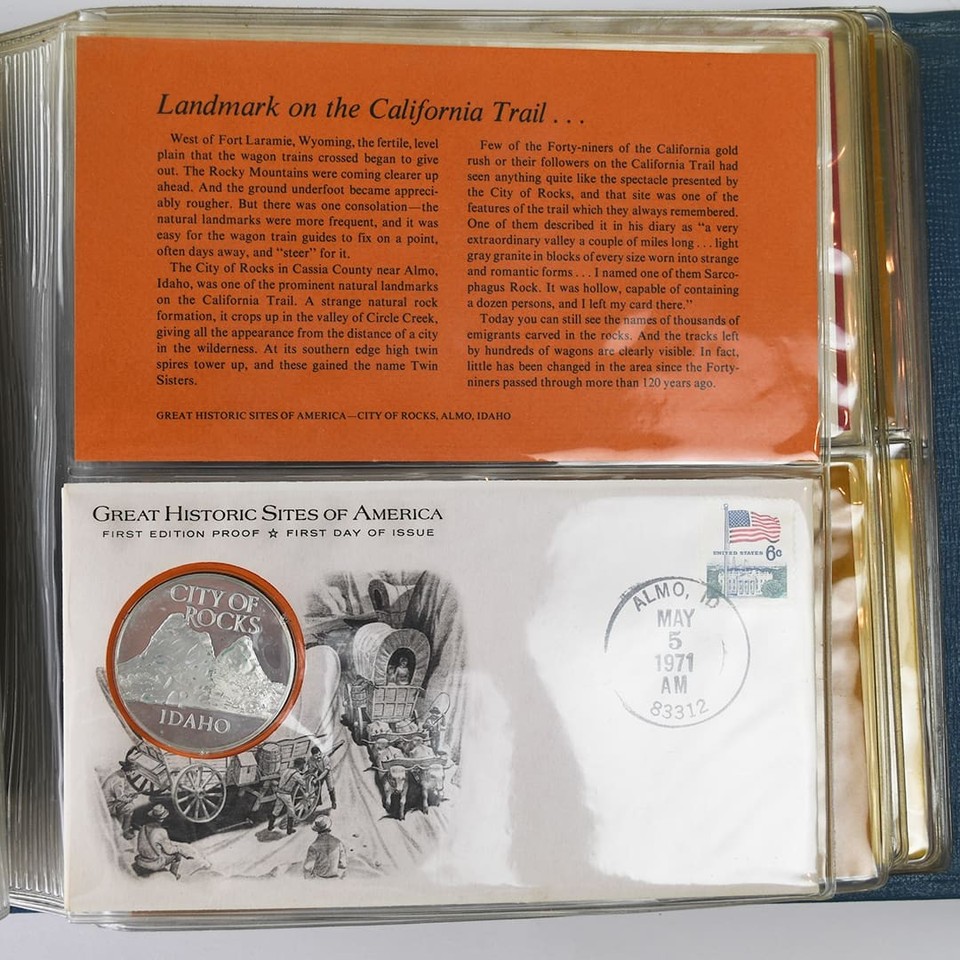 Great Historic Sites of America The Franklin Mint - 25 Coins Rare Coin ...