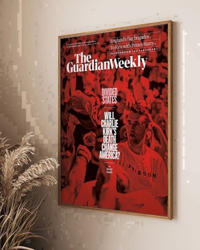 The life and death of Charlie Kirk inside the 19 Sept Guardian Weekly ...