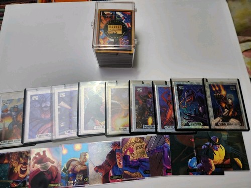 1994 MARVEL MASTERPIECES COMPLETE SET Plus Holofoils And Power Blast | eBay