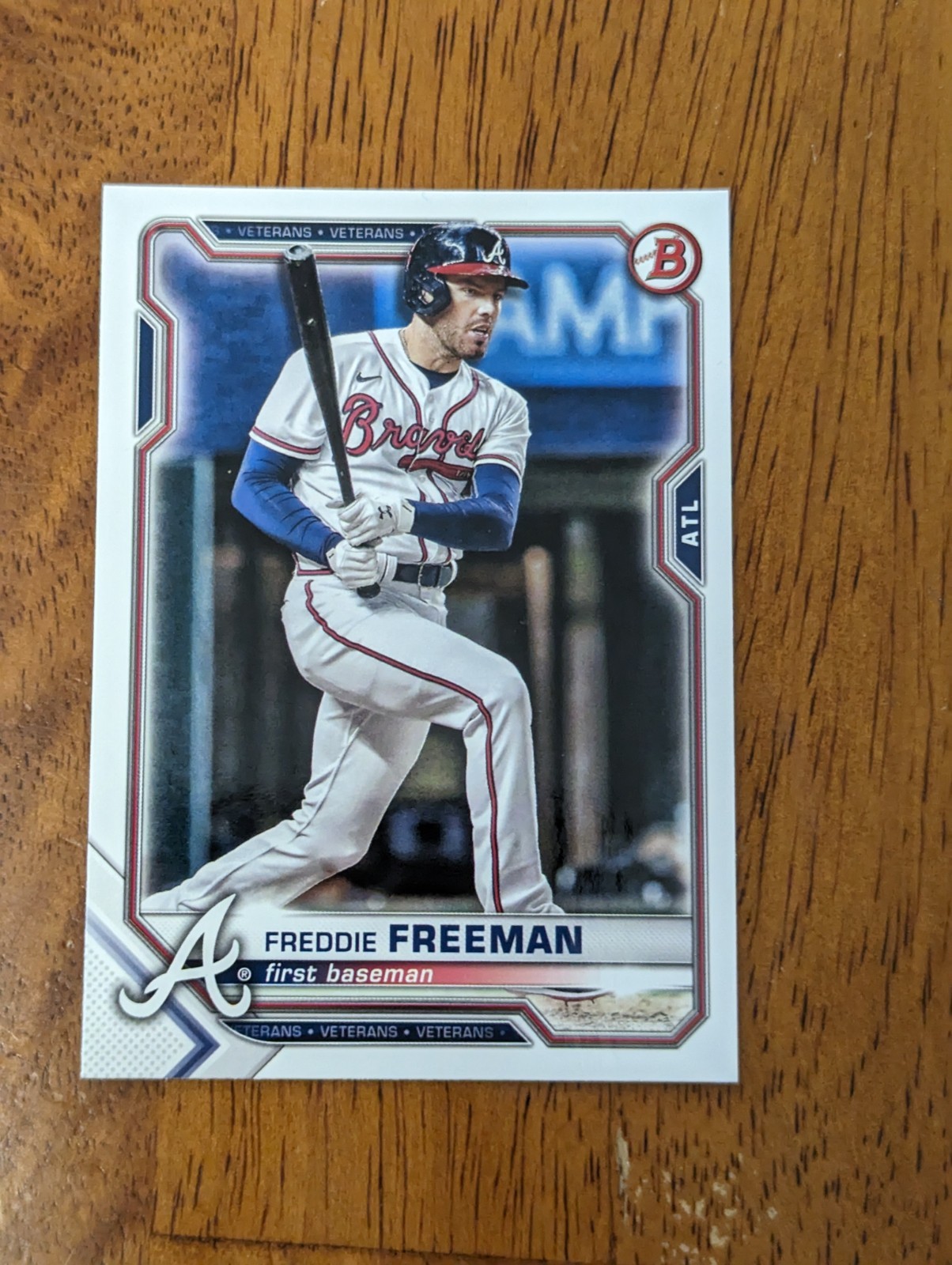2021 Bowman Baseball Freddie Freeman #14 Atlanta Braves | eBay