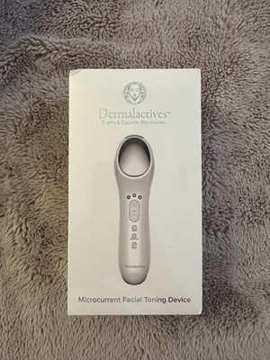 Dermalactives Microcurrent Facial Toning Device for Elastin Collagen | eBay