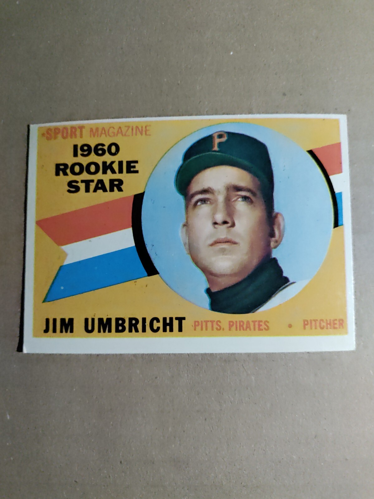 1960 JIM UMBRICHT - Topps ROOKIE STAR" Baseball Card # 145 | eBay
