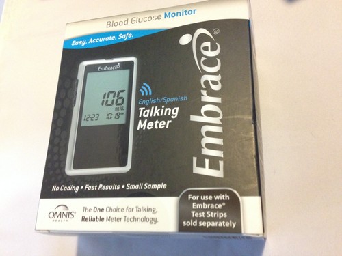 EMBRACE TALK Diabetic Blood Glucose Meter | eBay