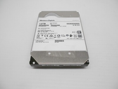 Western Digital WD 12TB SAS 12G 3.5 Server Jbod Lager Festplatte HC520 ...