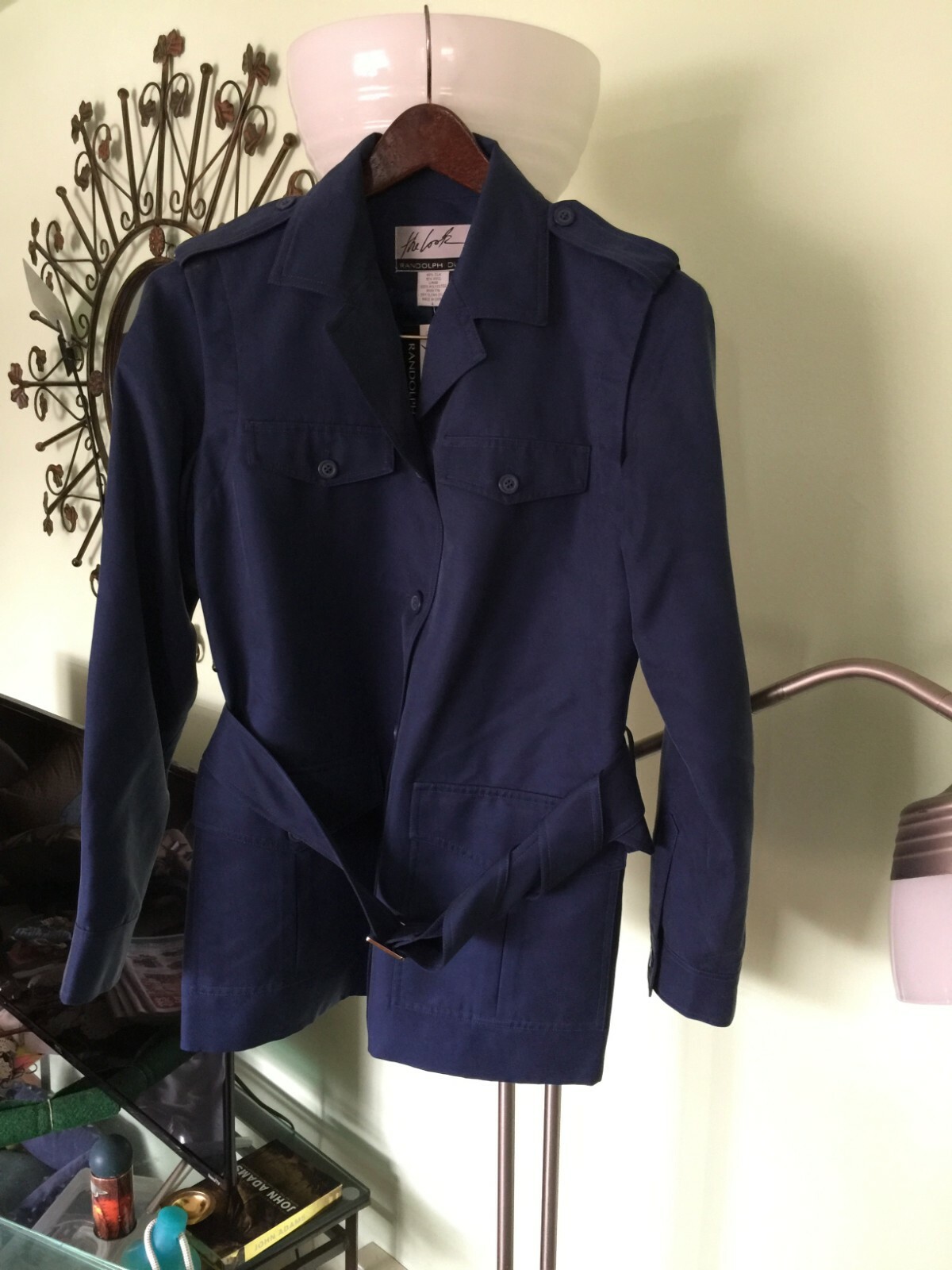 Randolph Duke The Look Navy Safari Pants Suit, NWT, S… - Gem