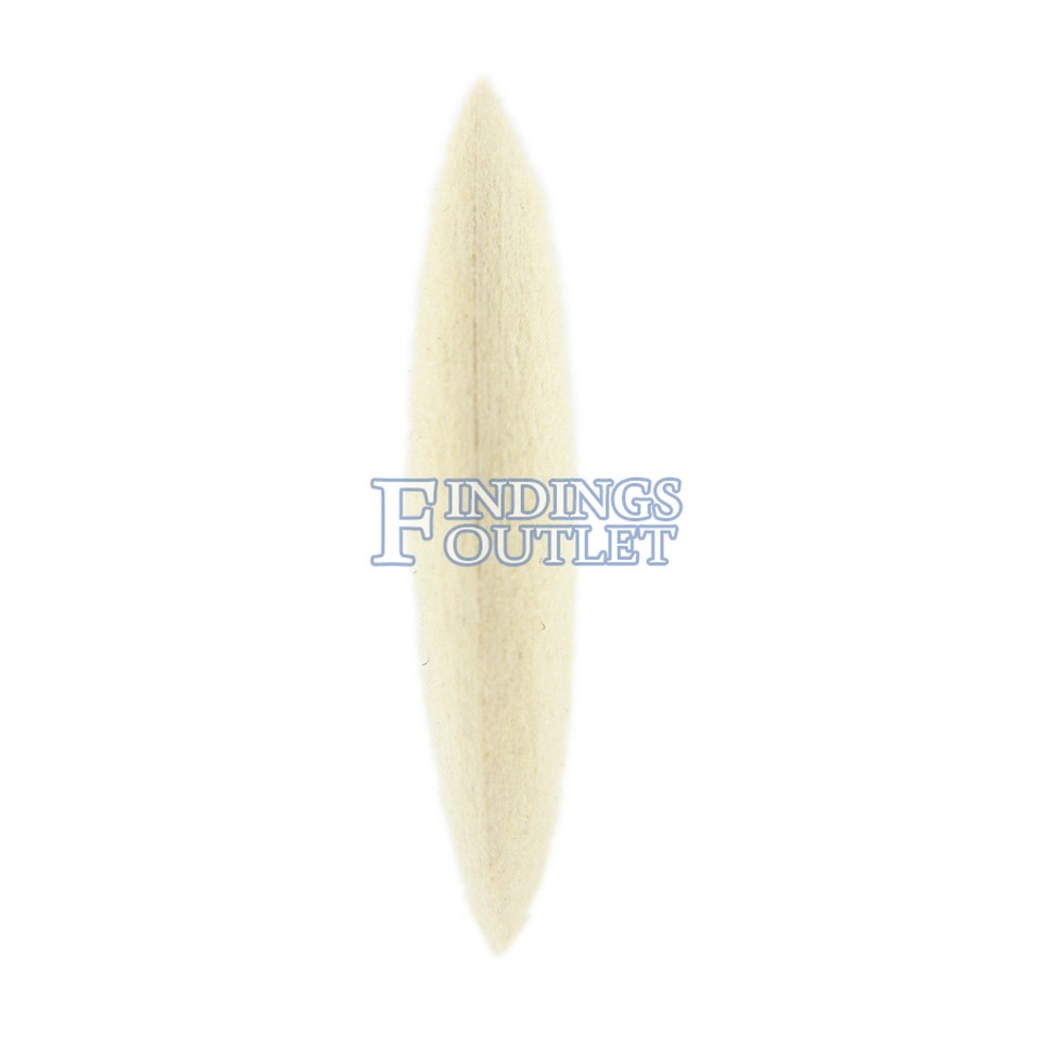 Felt Knife Edge Wheel 2" 3" 4" Polishing Rotary Buff Pinhole Center ...