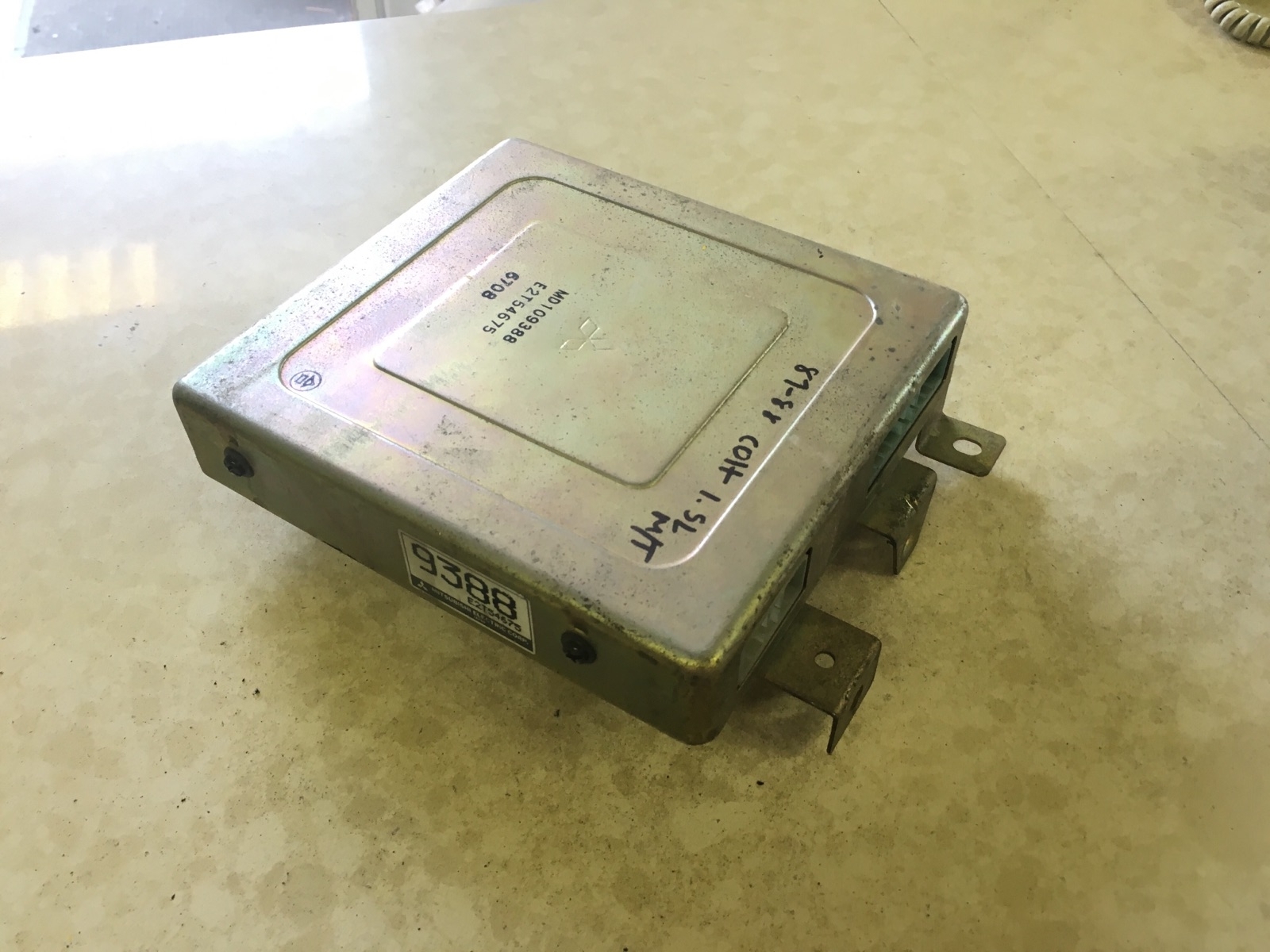 1987 88 DODGE COLT 1.5L M/T OEM ENGINE COMPUTER BOX MD109388 | eBay