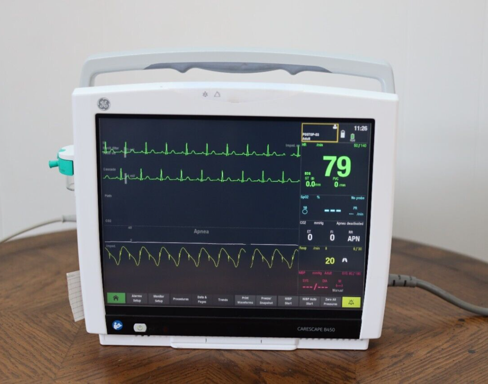 GE Carescape B450 Monitor with PDM Module, C02, All Accessories plus ...