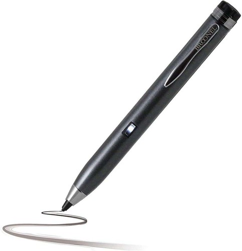 Broonel Grey Fine Point Digital Active Stylus Pen For PRITOM 10 ...