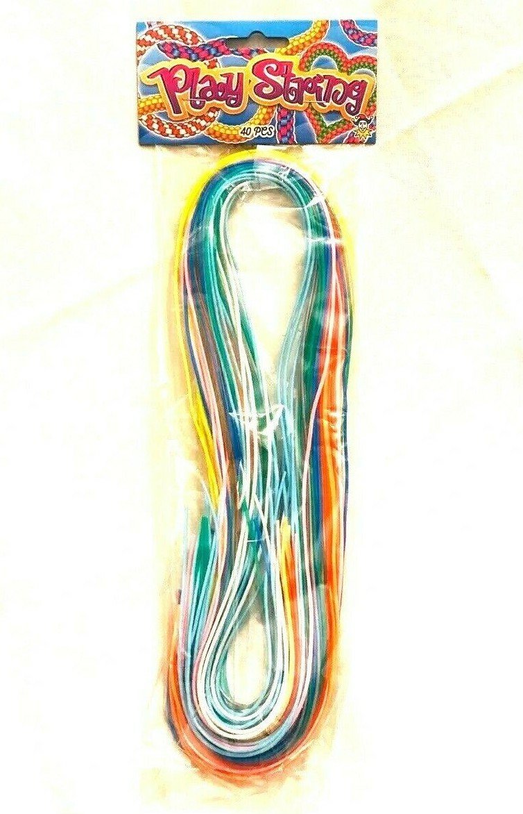 Glitter Scoubidou 50 Colourful Play Strings Toyrific Toys - TY5221 for ...