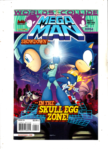 MEGA MAN COMIC BOOK #26 WORLDS COLLIDE 2013 NM | eBay