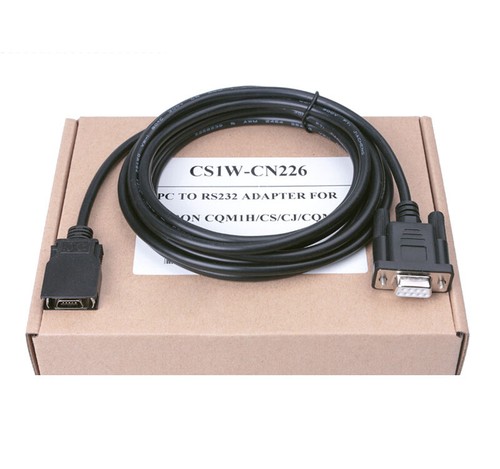 CS1W-CN226 RS232 PLC Programming Cable For OMRON CS/CJ/CQM1H/CPM2C ...