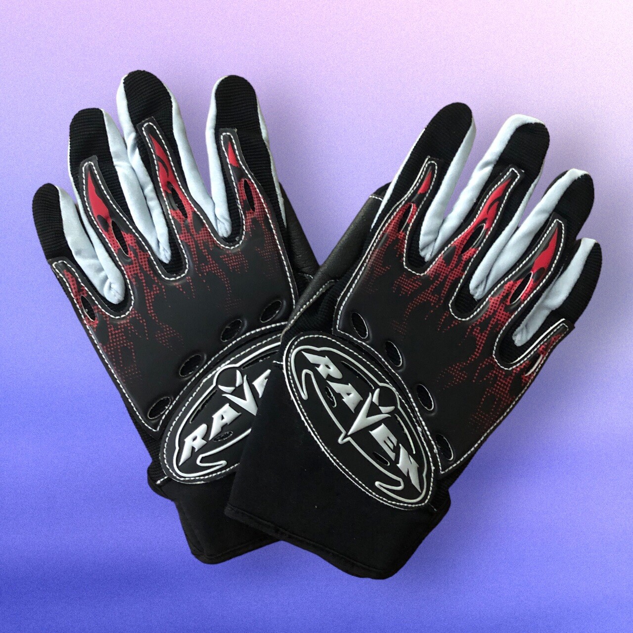 NEW Raven Paintball Full Finger Gloves XSM | eBay