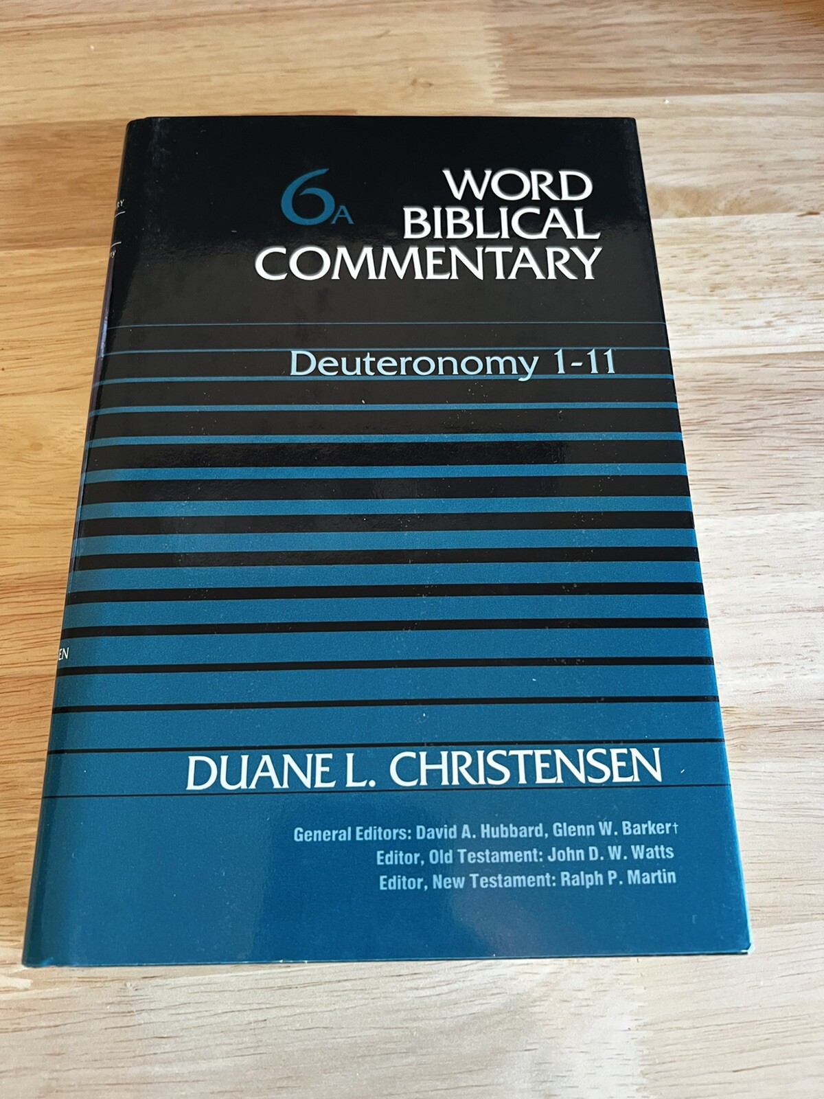 Deuteronomy 1 by Duane L. Christensen (1991, Hardcover) for sale online ...